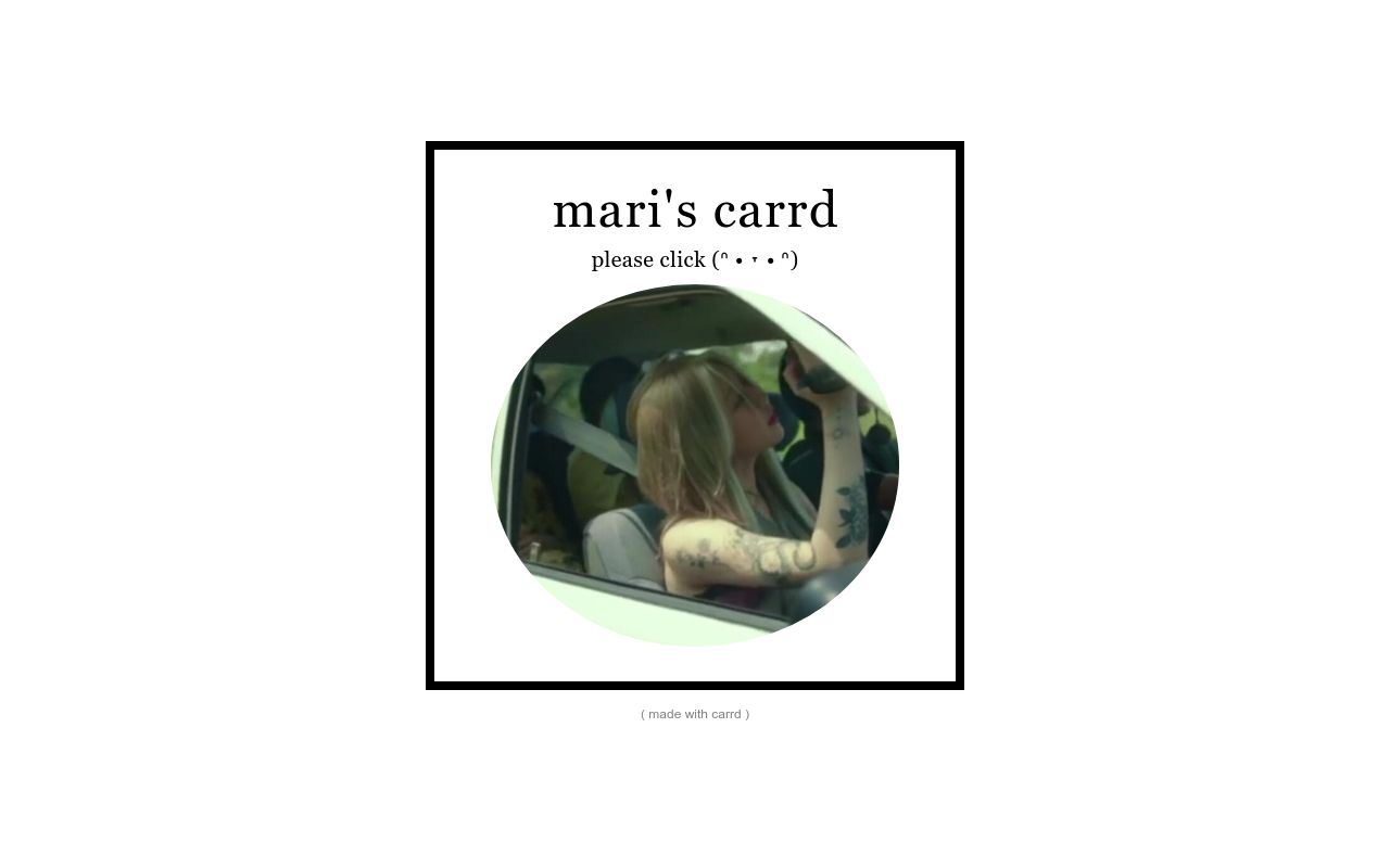 mari’s carrd